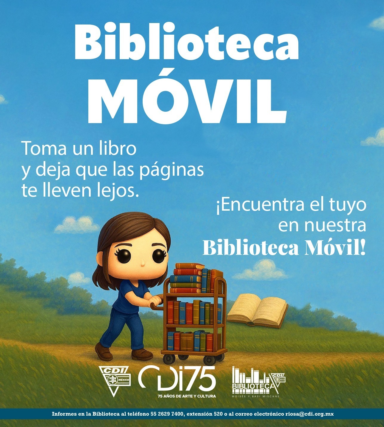 📖 Si no vas a la Biblioteca… ¡la Biblioteca va a ti! - CDI